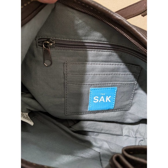 The Sak | Bags | The Sak Brown Leather Hobo Shoulder Bag Purse Modern ...